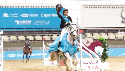 Qatari riders shine in first round of Al Shaqab International League in ...