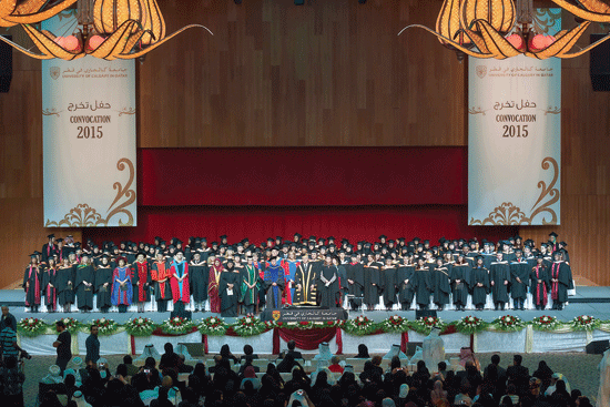 UCQ convocation for largest graduating class | The Peninsula Qatar