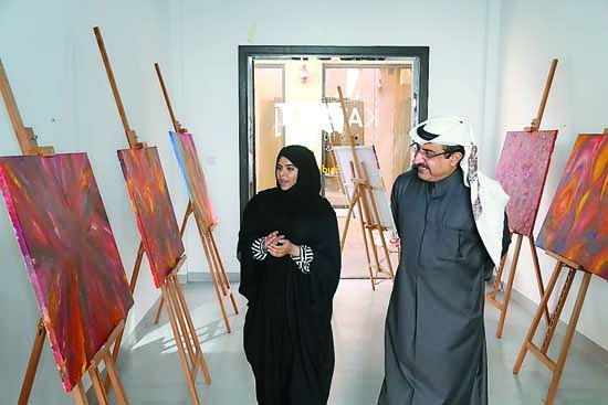 Qatari painter opens first solo expo | The Peninsula Qatar