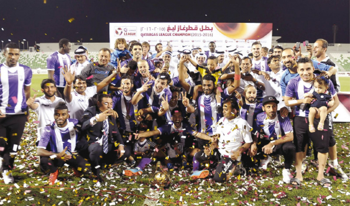 Muaither lift Qatargas League trophy | The Peninsula Qatar