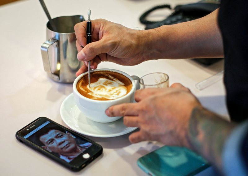 Photos: Coffee art of Philippine President-elect Rodrigo Duterte | The ...
