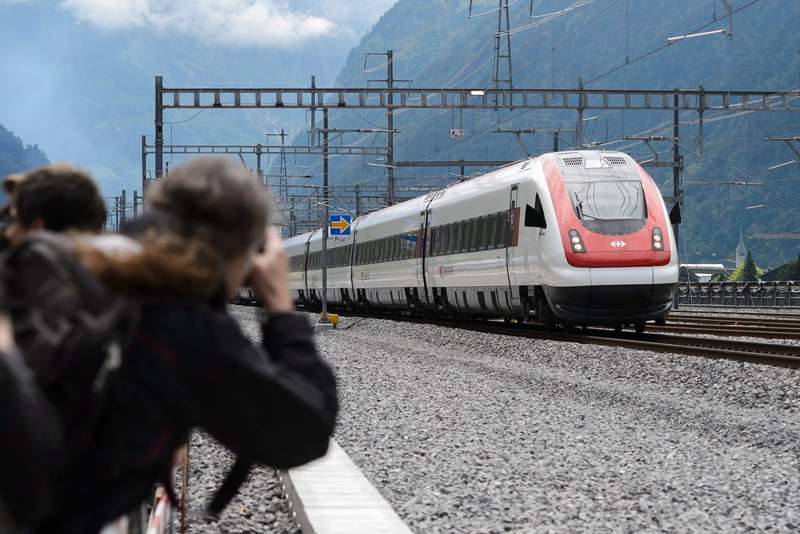 World's longest, deepest rail line opens in Switzerland | The Peninsula ...