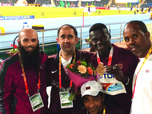 Young Qatari sprinter bags gold in Poland | The Peninsula Qatar