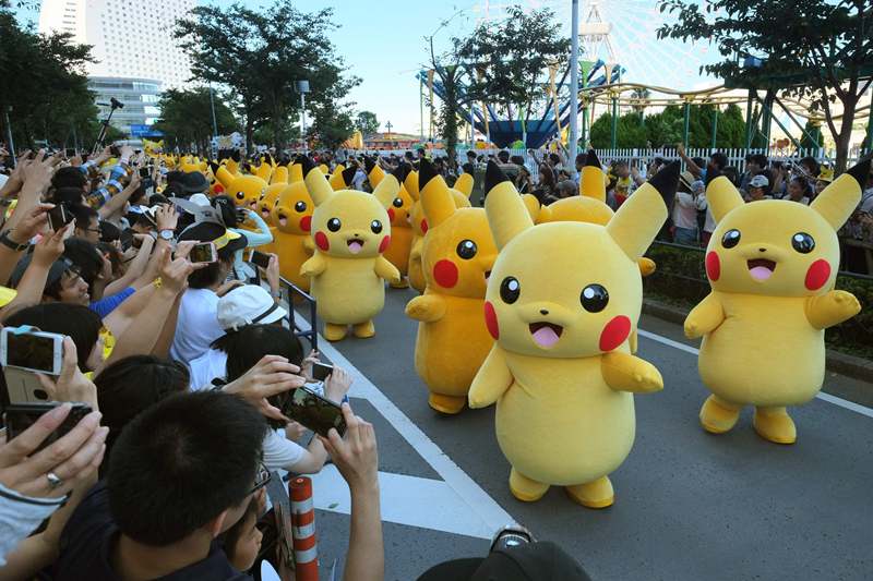 Pikachu parade as Japan goes Pokemon crazy | The Peninsula Qatar