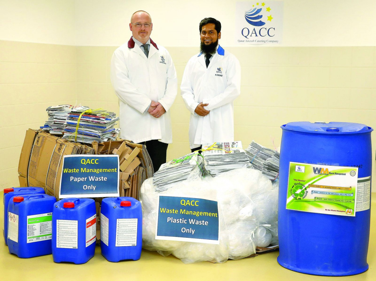 Qatar Airways begins waste recyling programme | The Peninsula Qatar