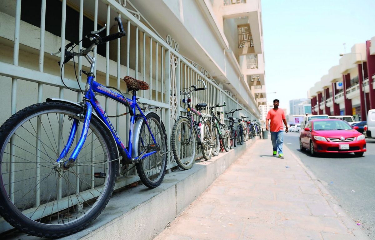 Bicycle parking | The Peninsula Qatar