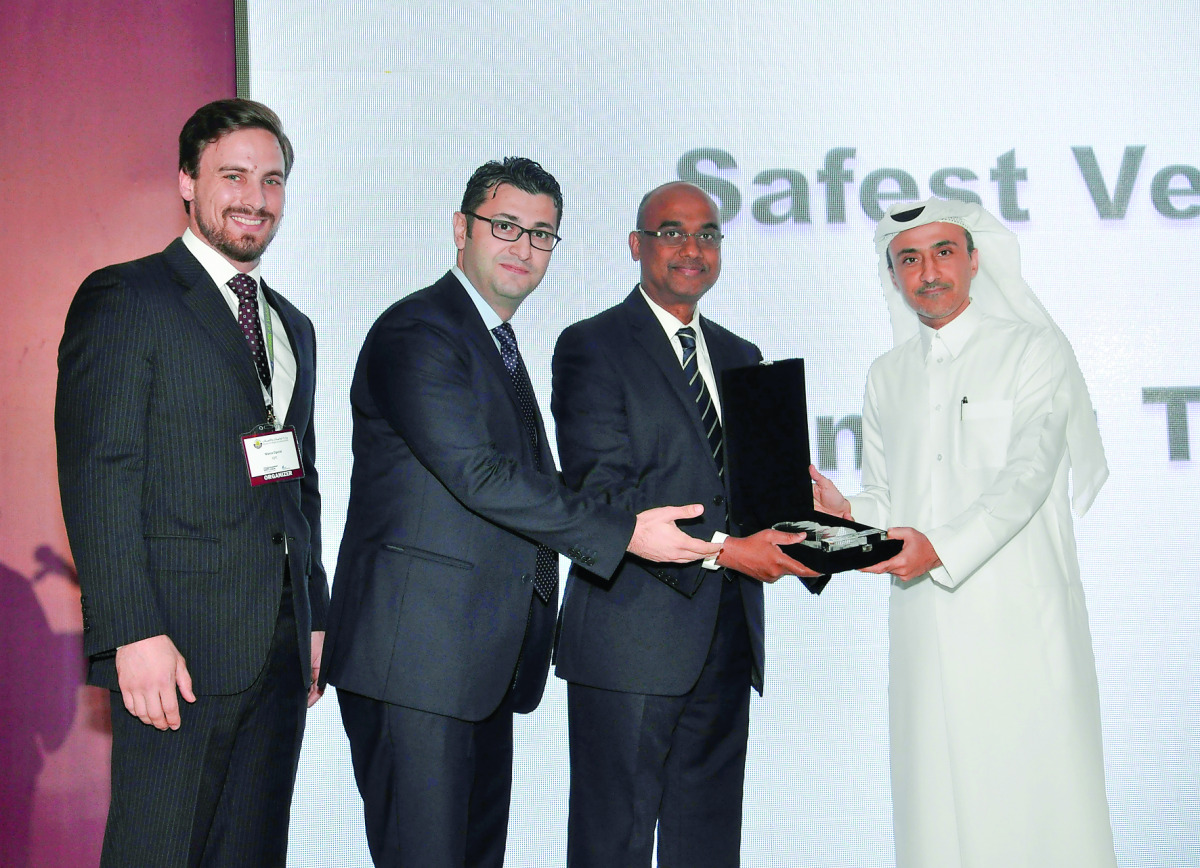 Toyota again wins Middle East Safest Vehicle Award 2016 | The Peninsula ...