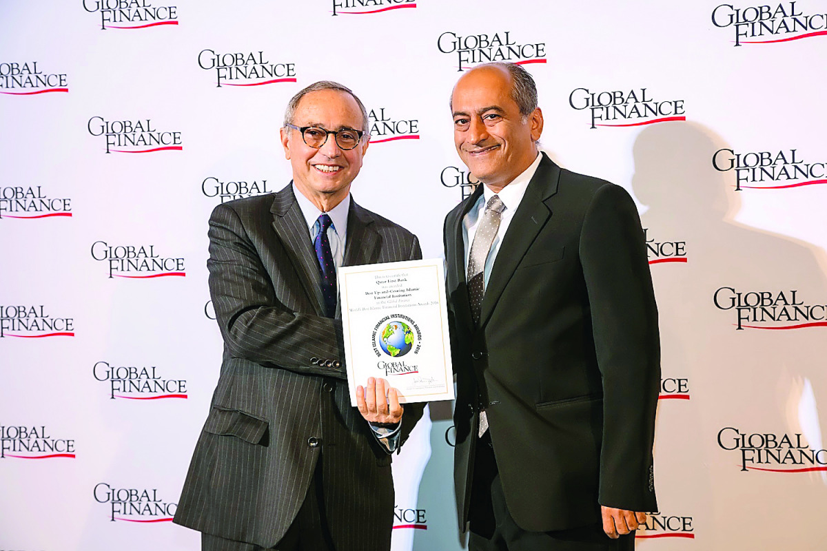 Qatar First Bank receives ‘Best Up-and-Coming Islamic Financial ...