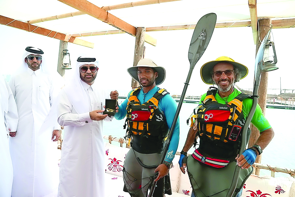 Kayakers from Kuwait dock at Katara beach | The Peninsula Qatar