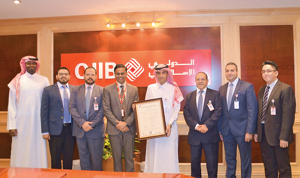 QIIB gets highest certificate for card data protection | The Peninsula ...