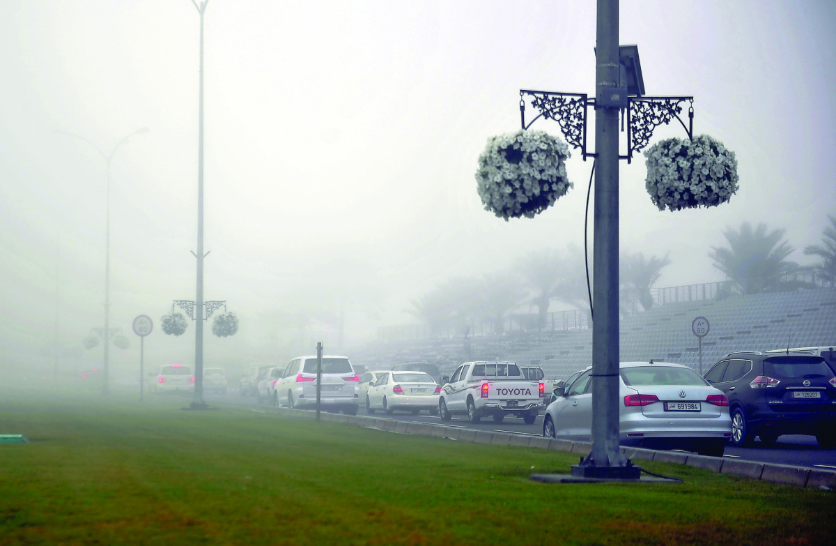 Foggy weather to continue through the week; Temperature expected to ...