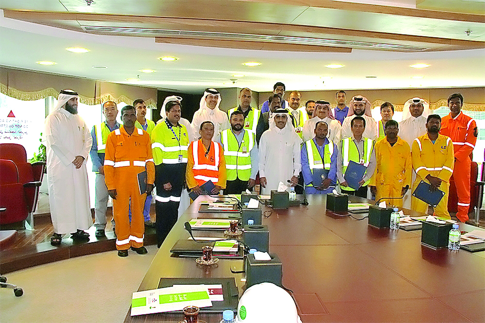 Kahramaa marks 38m man-hours without LTA | The Peninsula Qatar