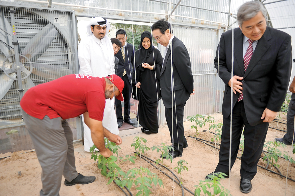 Shafallah Center opens Green House project for children with ...