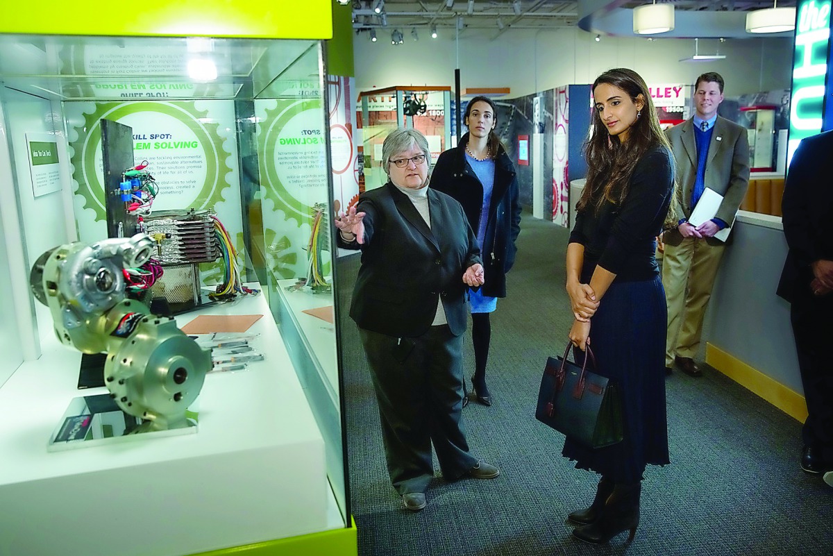 Sheikha Hind meets officials from Qatar Foundation partners | The ...