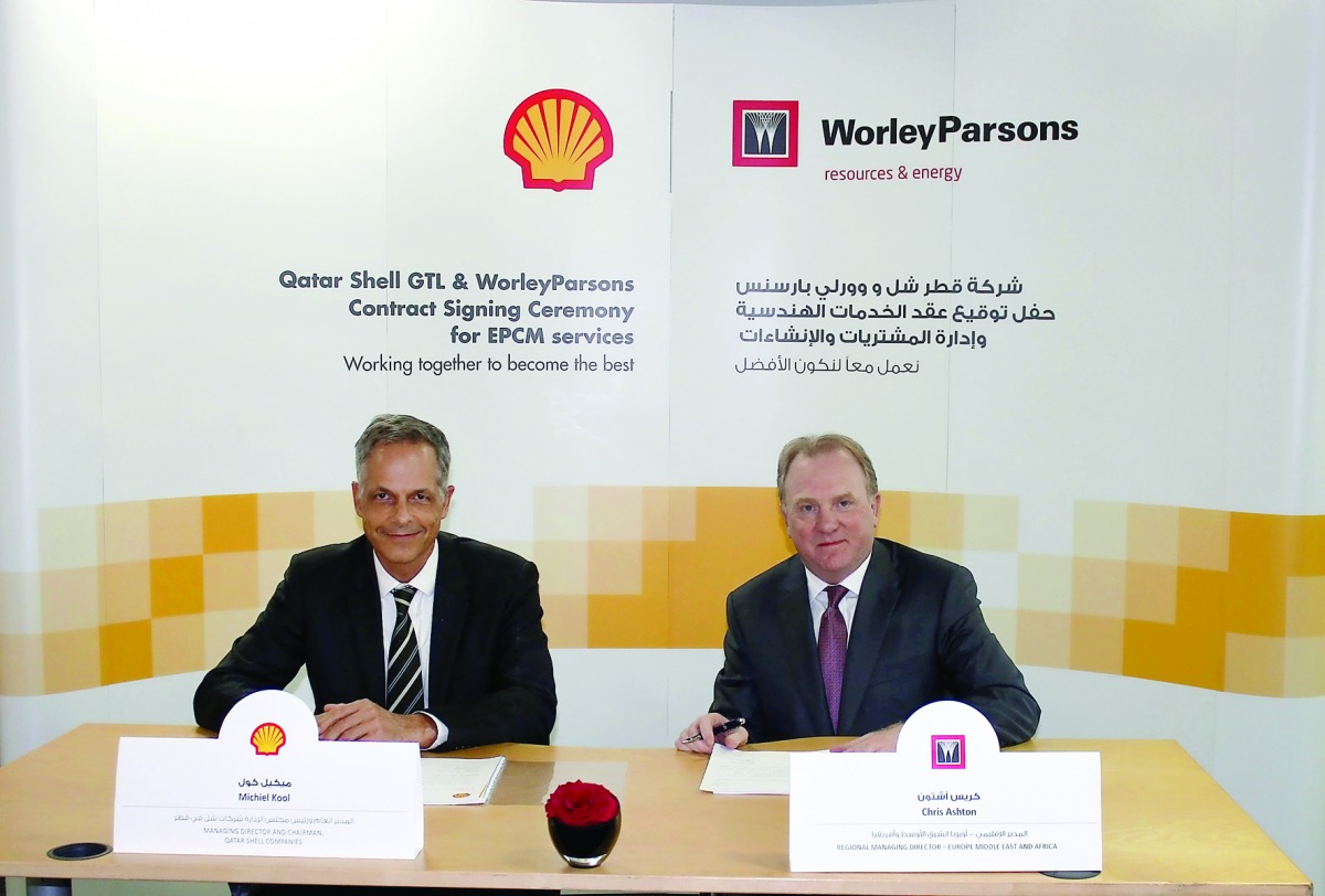 Qatar Shell awards five-year contract to WorleyParsons | The Peninsula ...