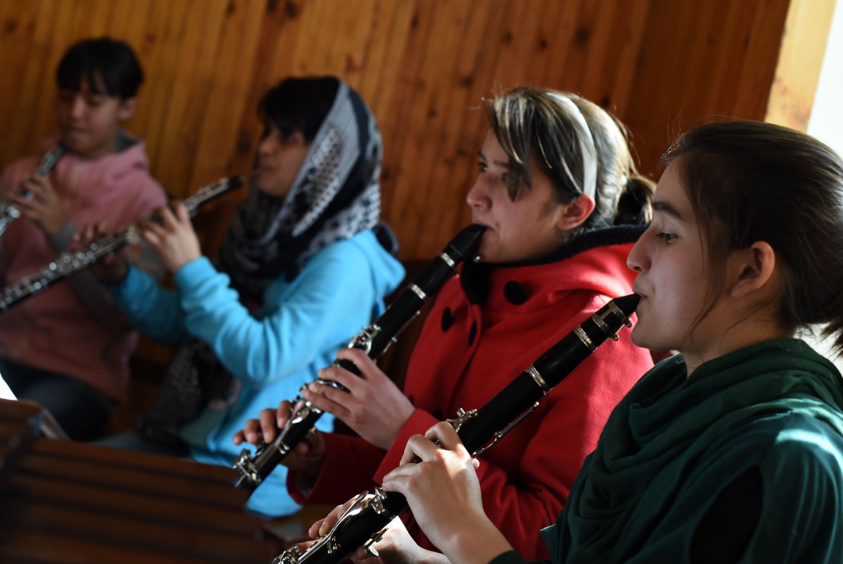Afghanistan's first female orchestra set to take Davos | The Peninsula Qatar
