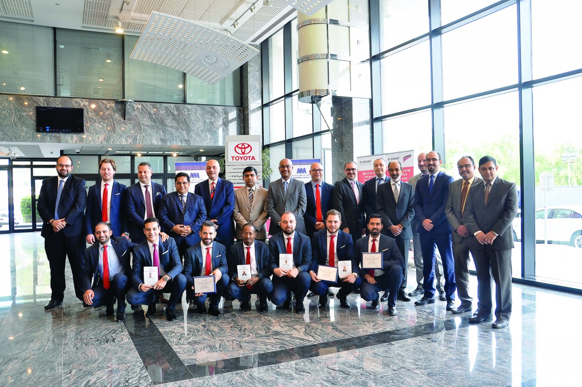 AAB awards sales team for valuable efforts | The Peninsula Qatar