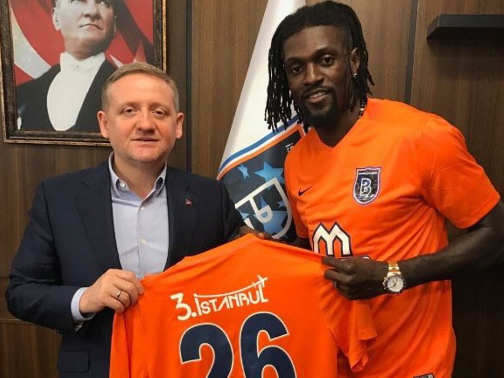 Former English Premier League star Emmanuel Adebayor joins Turkey's ...