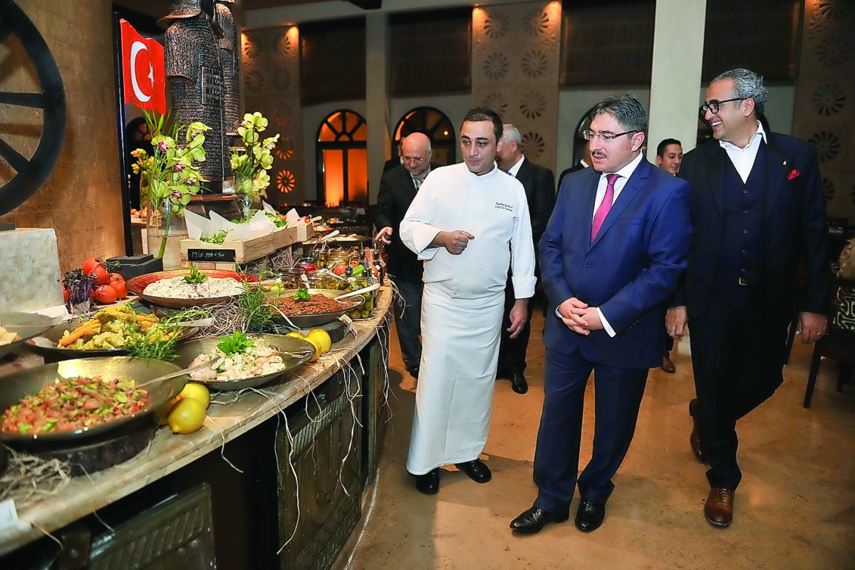Turkish theme at Al Liwan Restaurant | The Peninsula Qatar