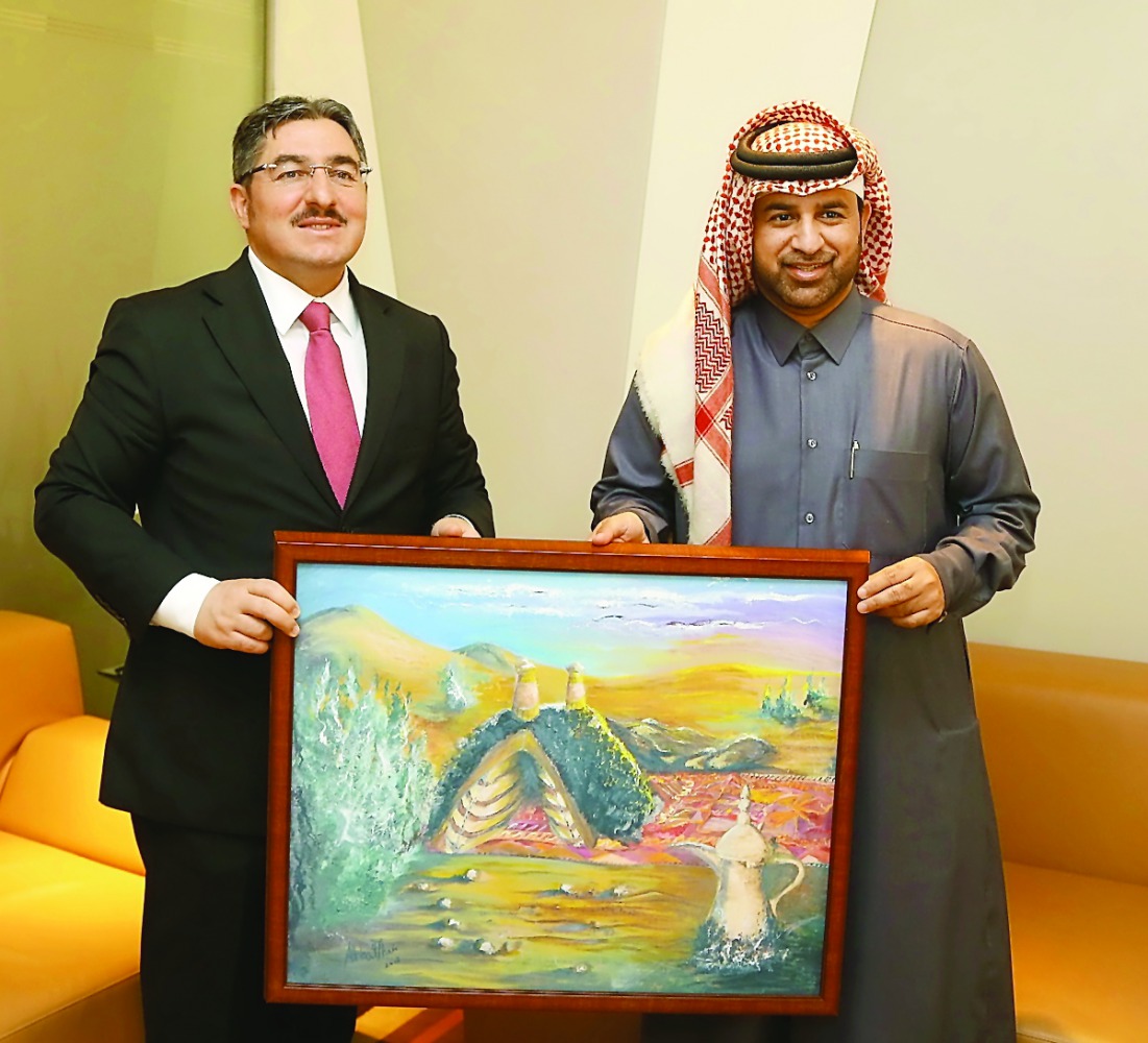 Turkish envoy visits Katara | The Peninsula Qatar