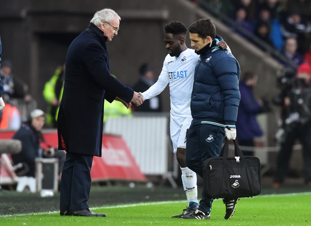 Swansea City winger Nathan Dyer out for season with Achilles injury ...