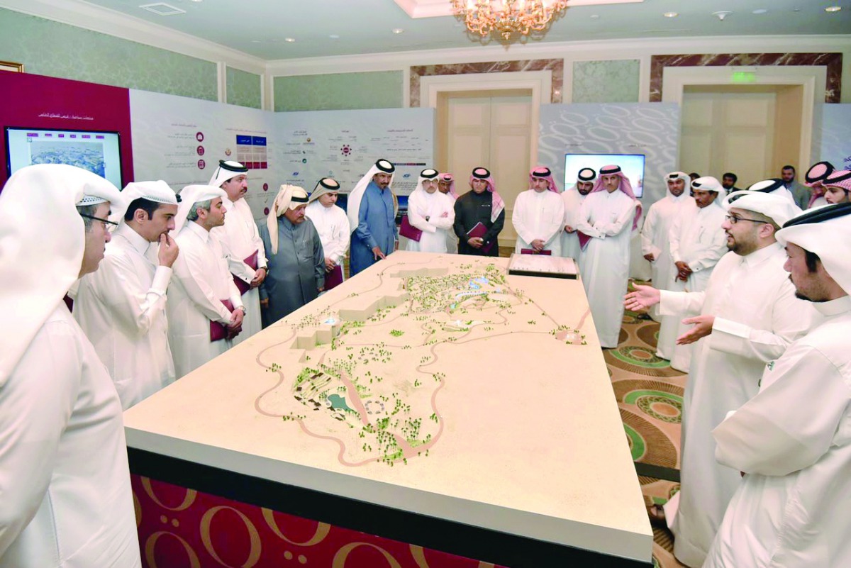 Sheikh Dr Khalid attends Private sector meet | The Peninsula Qatar