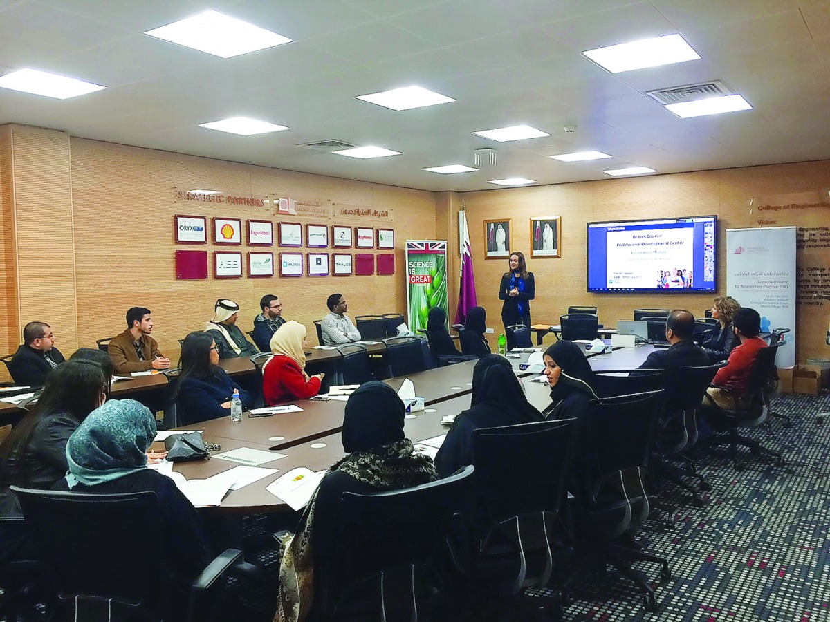 Qatar University College of Engineering & British Council conduct ...