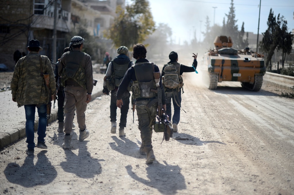 Syria rebels announce capture of Al-Bab from Islamic State | The ...