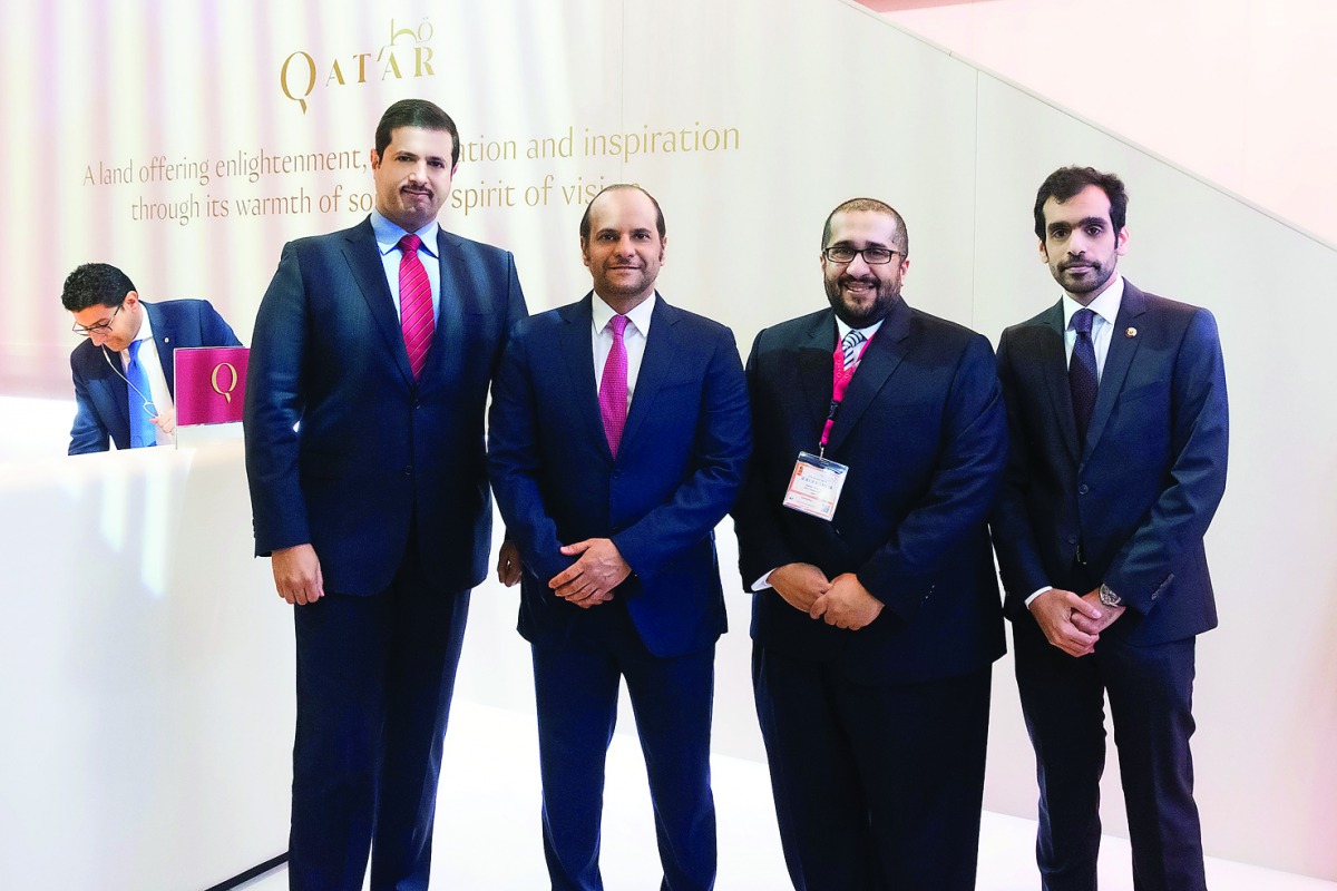 Sheikh Saoud opens Qatar's pavilion at ITB Berlin | The Peninsula Qatar