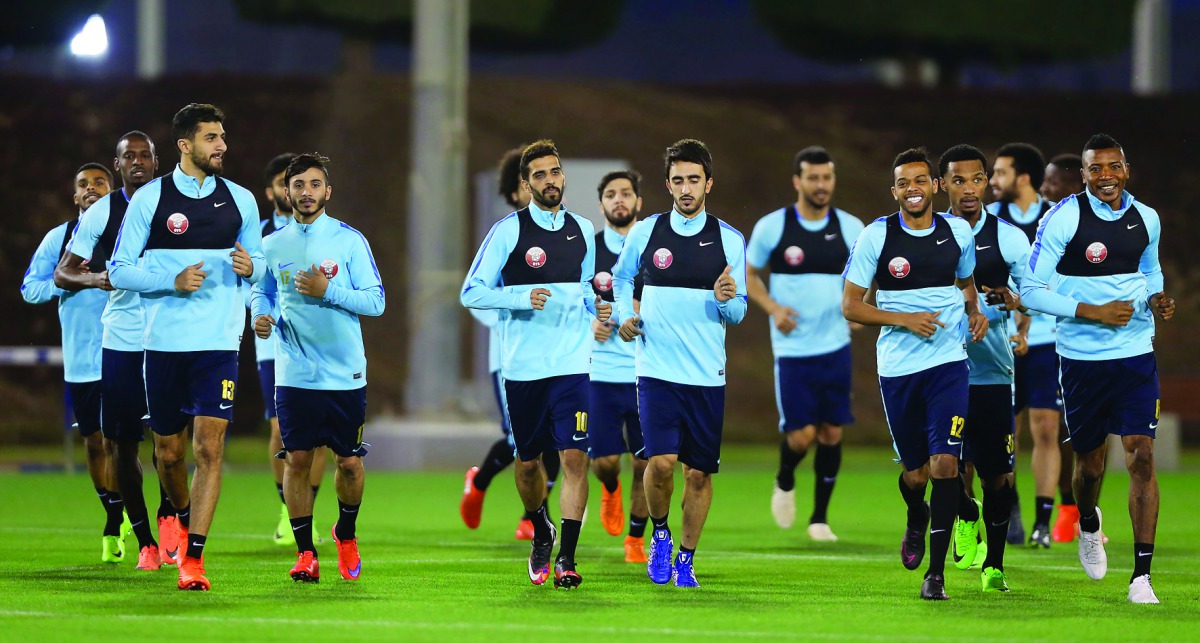 Qatar training for World Cup qualifiers | The Peninsula Qatar