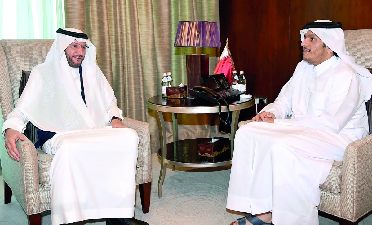 FM meets OIC Secretary-General | The Peninsula Qatar