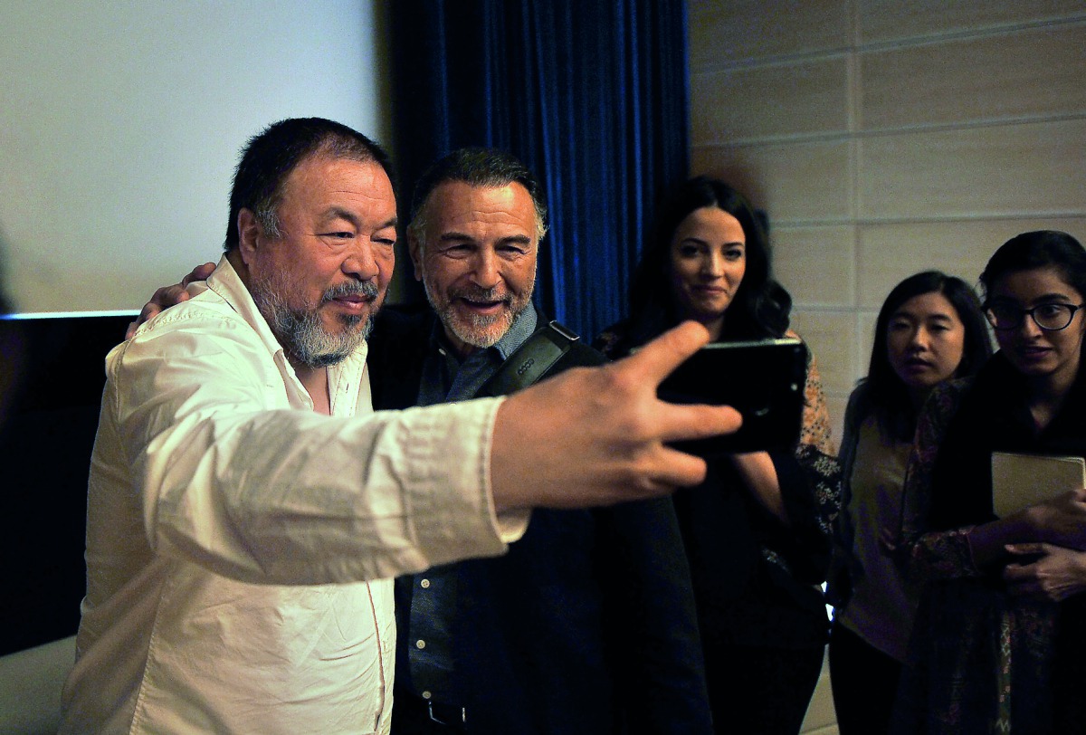 Ai Weiwei to young Qatari artists: You must find your 'own language ...