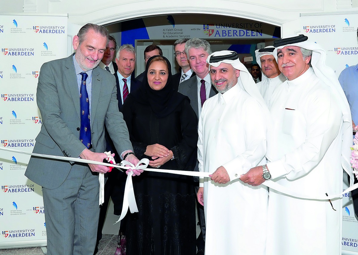Al Faleh Group opens University of Aberdeen's campus in Qatar | The ...
