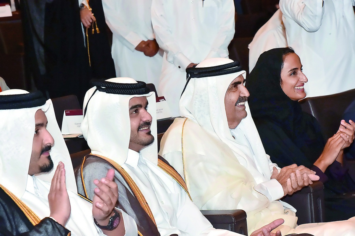 Father Emir attends graduation ceremony of H E Sheikha Dana from ...