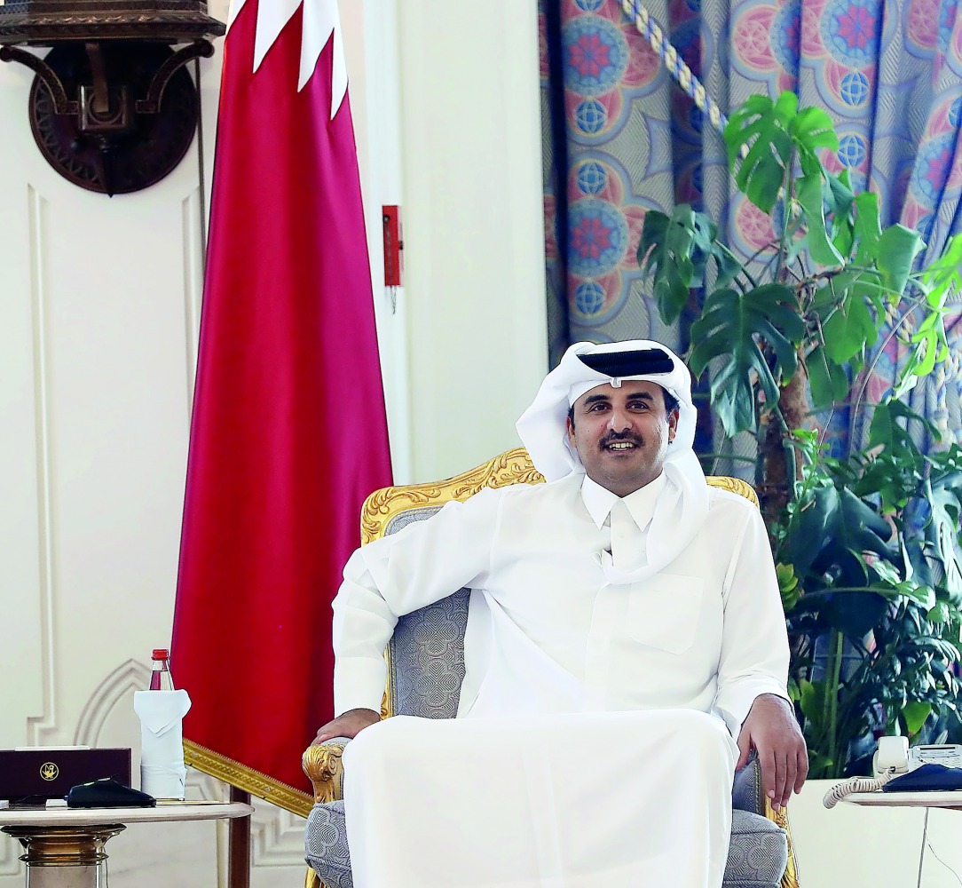 Emir meets heads of diplomatic and counselor missions abroad | The ...