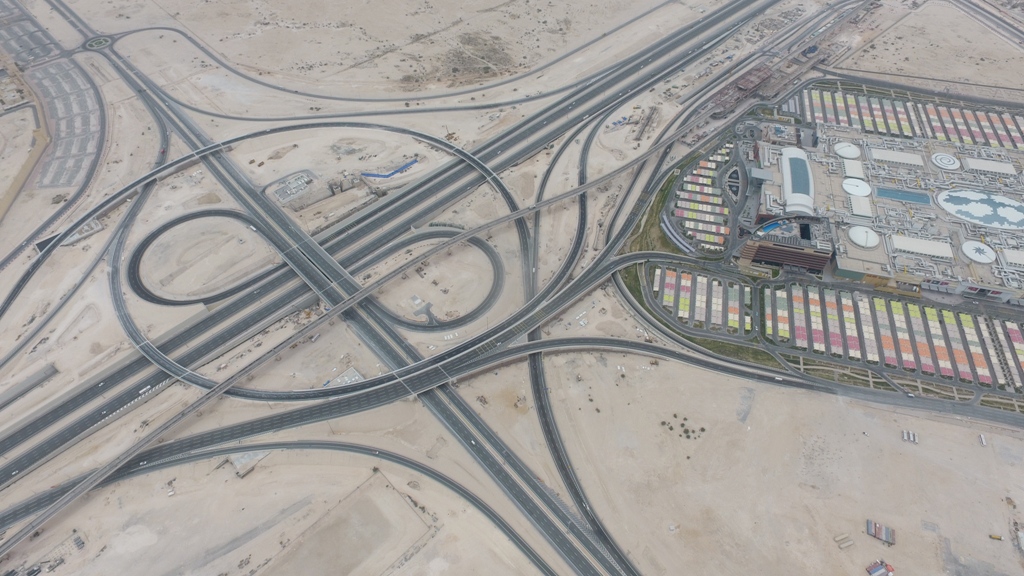 Ashghal opens all remaining roads on Dukhan Highway Central project ...