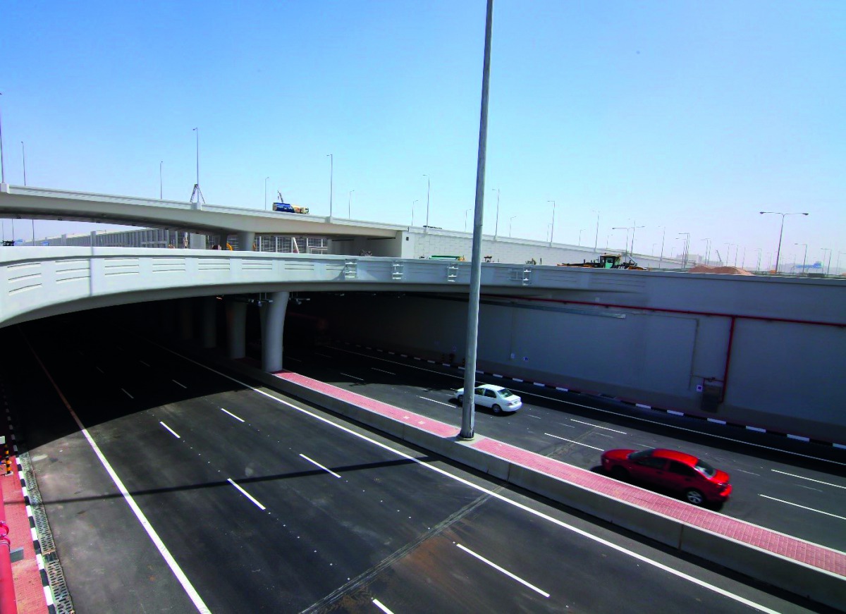 Ashghal opens new underpass | The Peninsula Qatar