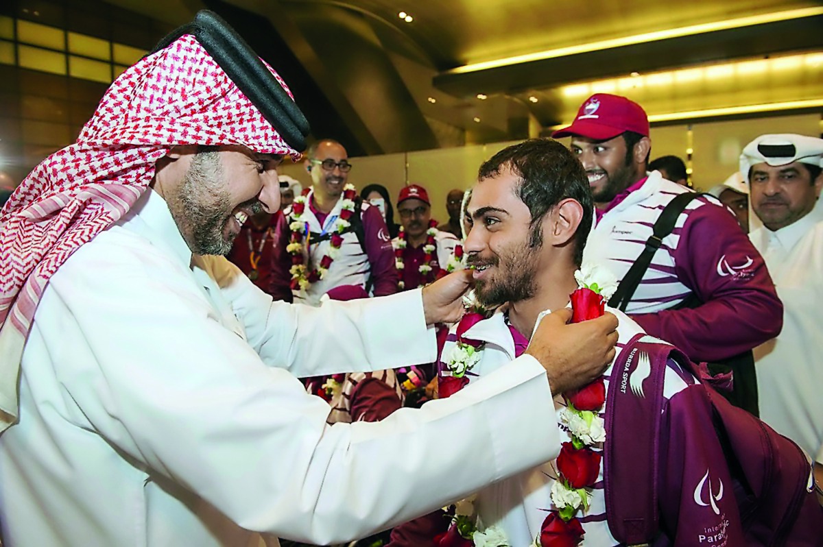 Para-athletes receive warm welcome | The Peninsula Qatar