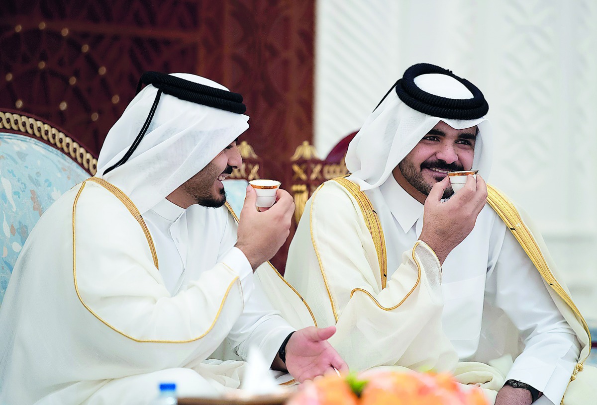 Emir receives Eid Al Adha well-wishers | The Peninsula Qatar