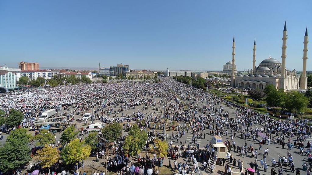 1M gather in Chechnya to protest massacre of Rohingya | The Peninsula Qatar