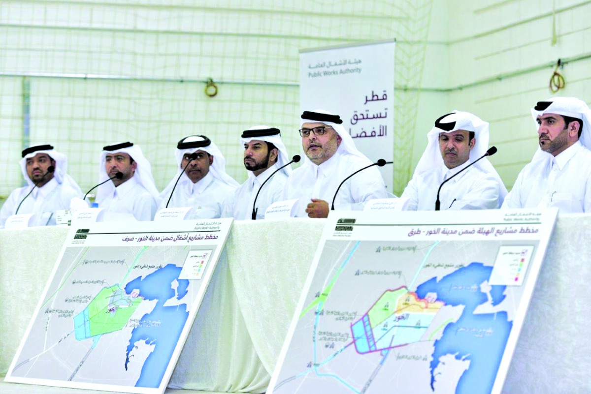 Ashghal executing 18 projects worth QR4bn in Al Khor | The Peninsula Qatar