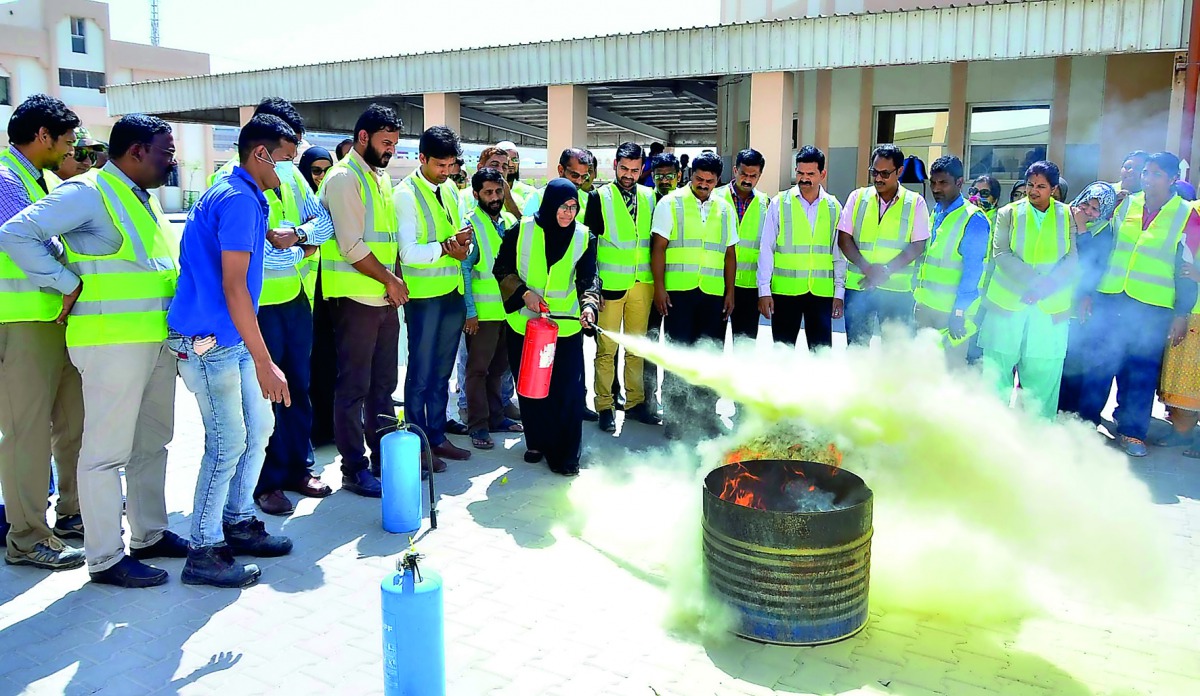 MES Indian School organises fire safety training | The Peninsula Qatar