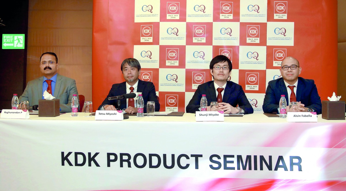 Japanese firm KDK & UCGT host product seminar | The Peninsula Qatar