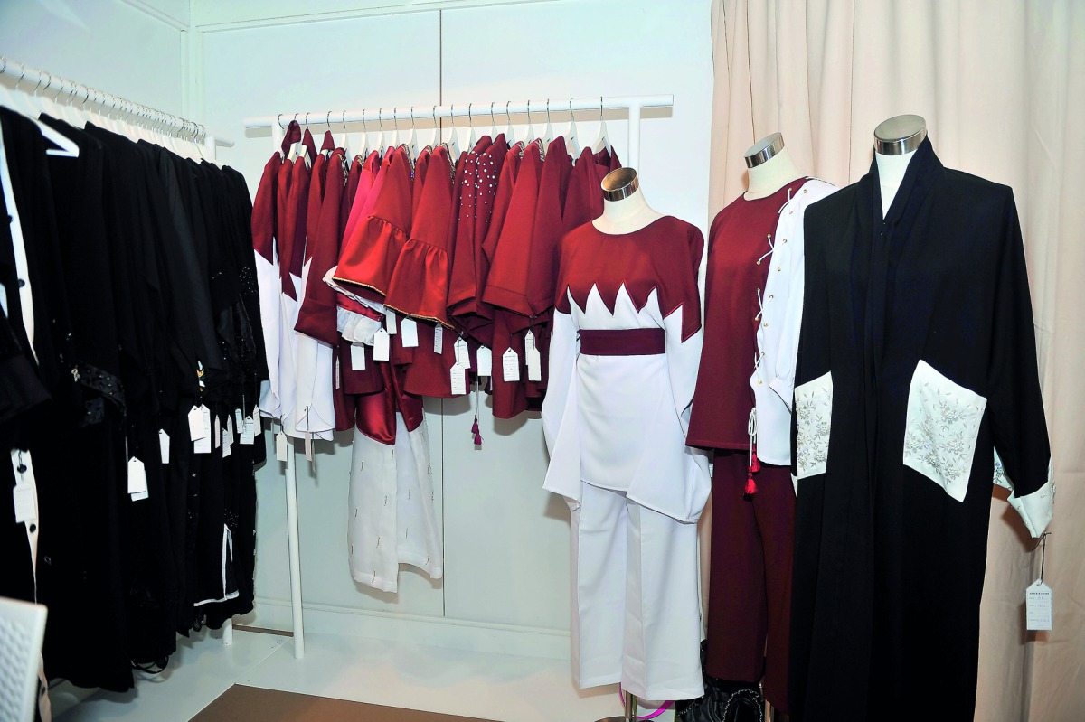Qatar Flag-coloured garments trend at Heya exhibition | The Peninsula Qatar