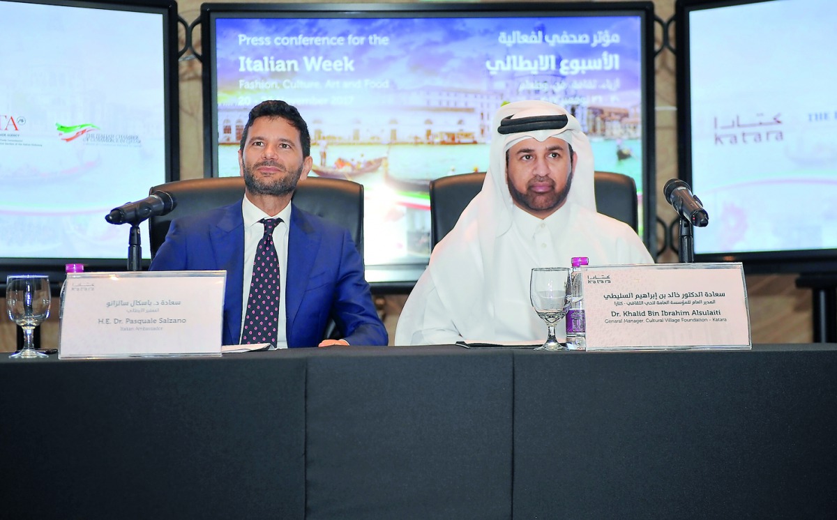 Italian celebrations set to enthral Qatar | The Peninsula Qatar