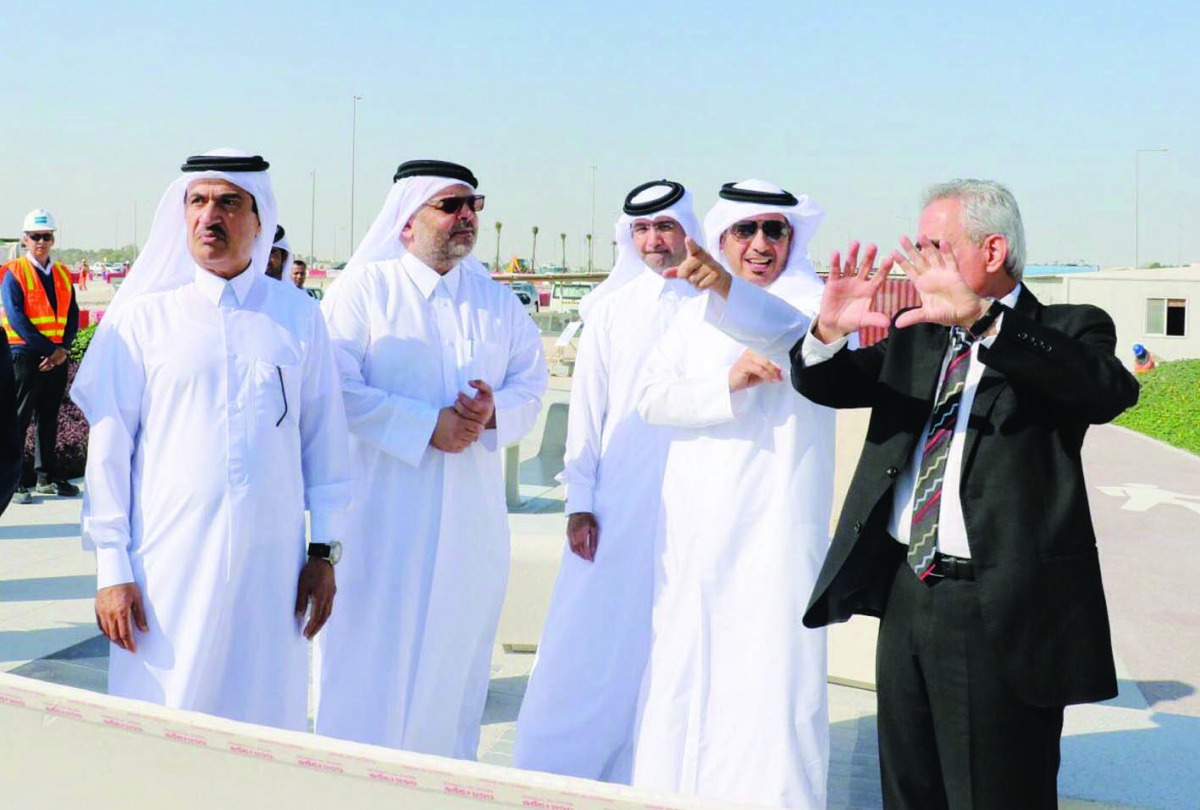 PM visits Corniche and Khalifa Avenue project | The Peninsula Qatar