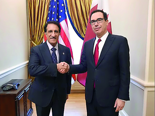 Qatar Investment Authority CEO meets US Treasury Secretary | The ...