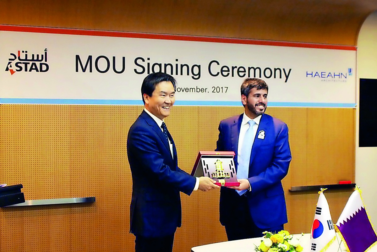 ASTAD & HAEAHN Architecture sign MoU to enhance cooperation | The ...