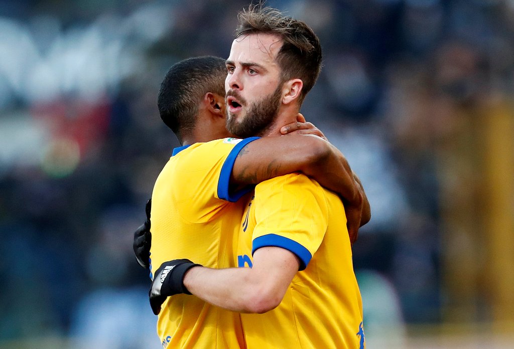 Pjanic stars as Juventus rise to second with win at Bologna | The ...