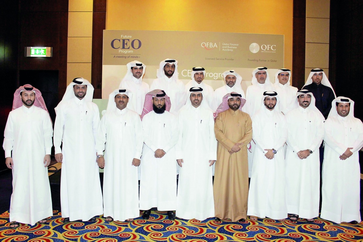 QFBA felicitates 1st cohort of Qatari executives | The Peninsula Qatar